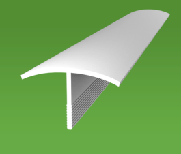 H interlocking top 19mm-22mm x 35mm x 1.5mm white